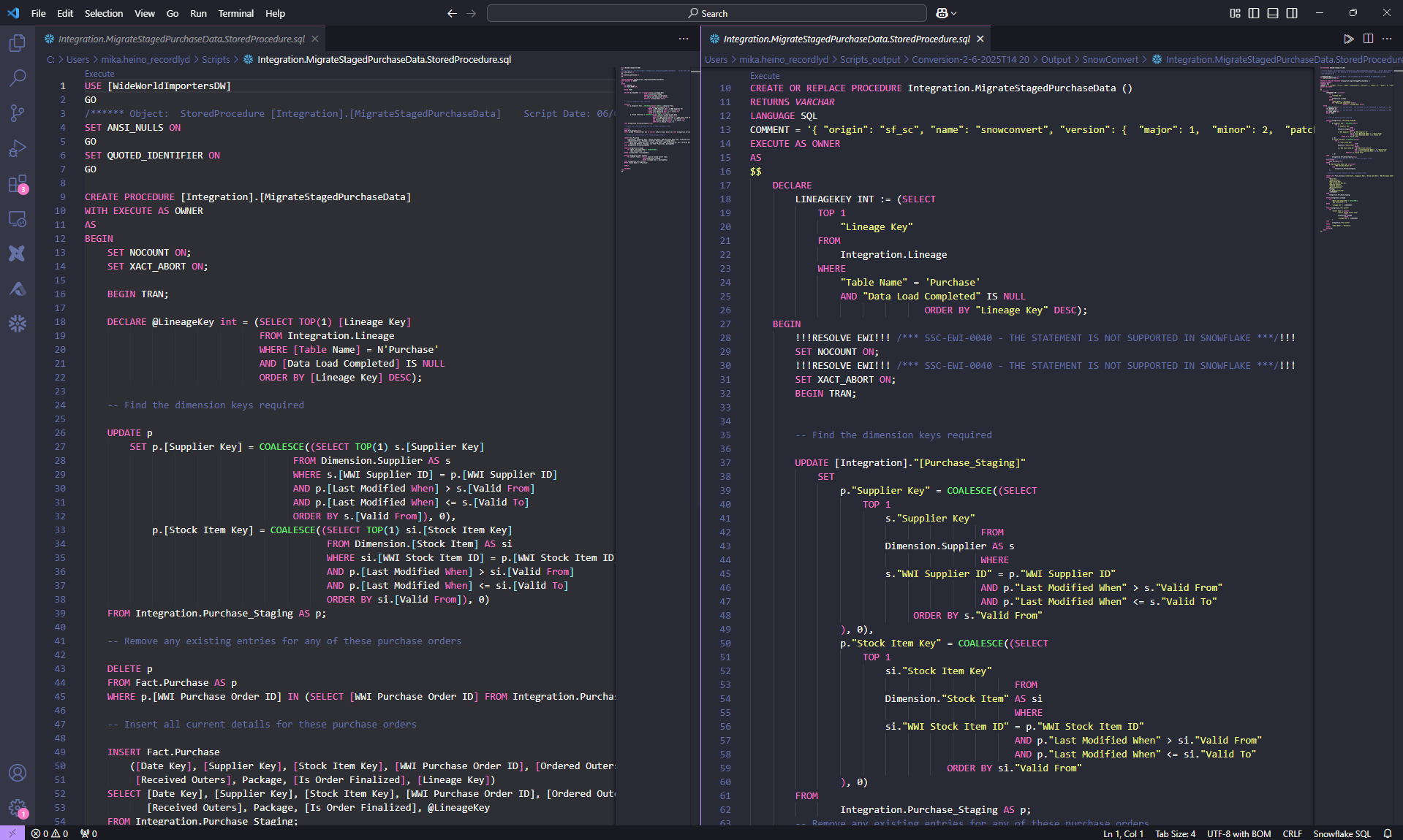 We tested SnowConvert: is 96% automation real?
